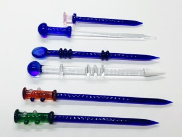 6" Assorted Color Glass Dabber - Dab Tool | Sota Sown Cannabis Store